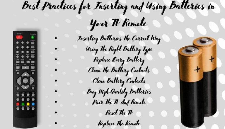 7 Reasons TV Remote Not Working After Battery Change – TVDecoded